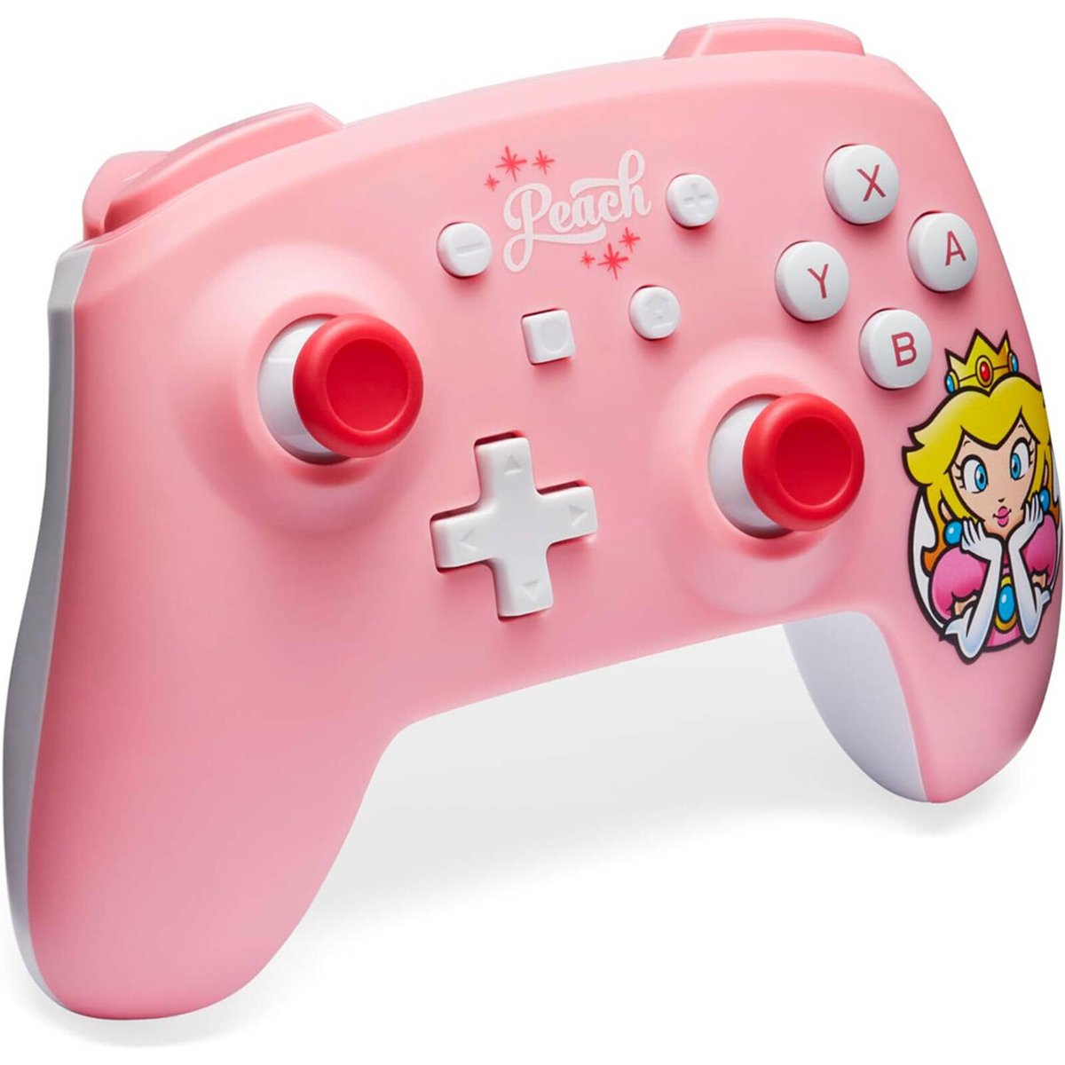 PowerA Nintendo Switch Wireless Controller - Princess Peach Pink ...