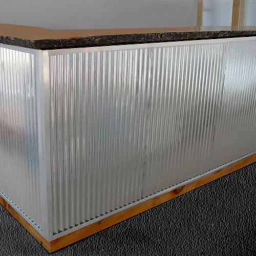 Metal Mate 2400 x 634mm Mini Ripple Iron Sheet Cladding - Bunnings ...