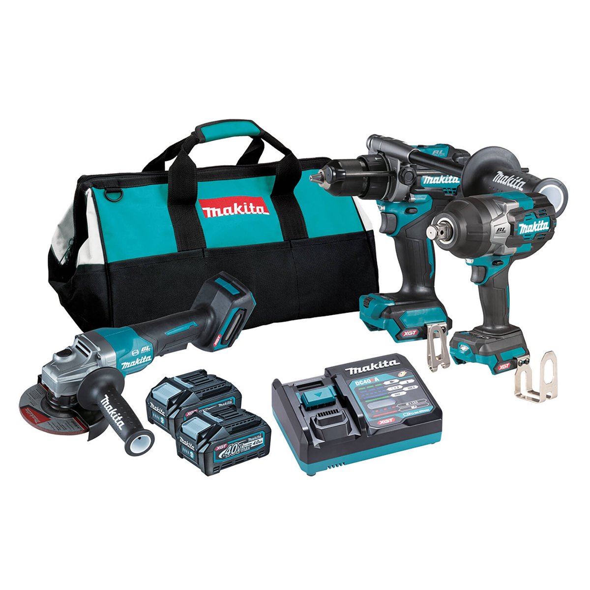 Makita 40V 3 Piece Max Brushless Combo Kit DK0131G302 - Bunnings Australia