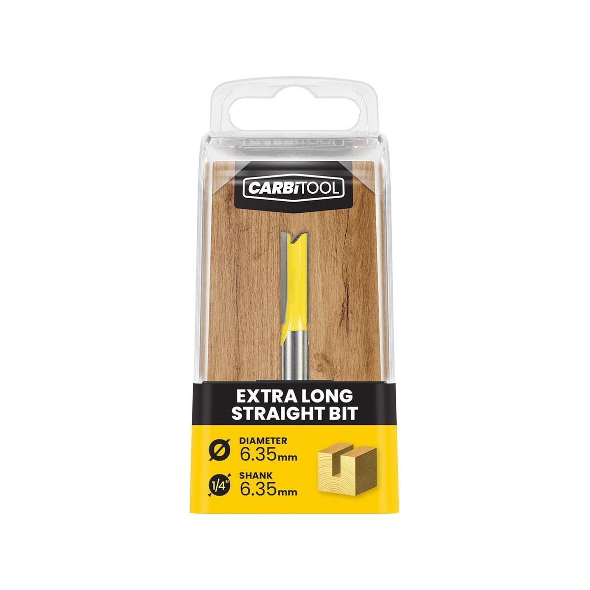 Carbitool 6.35mm XL TCT Router Bit Bunnings Australia