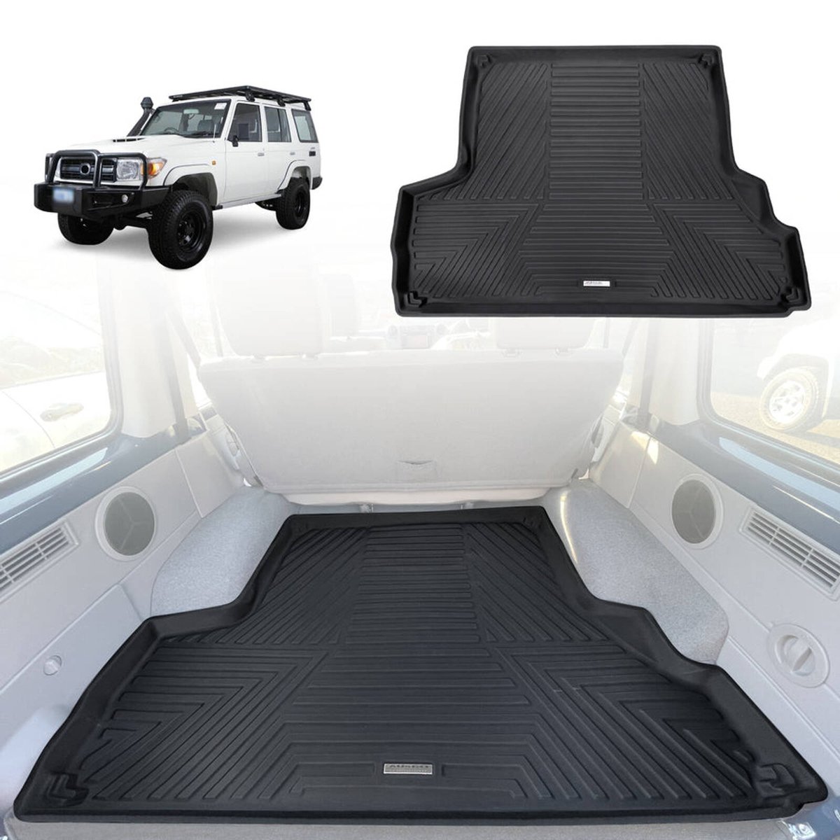 AUSGO Boot Liner for Toyota Land Cruiser Landcruiser 76 Series LC76 ...
