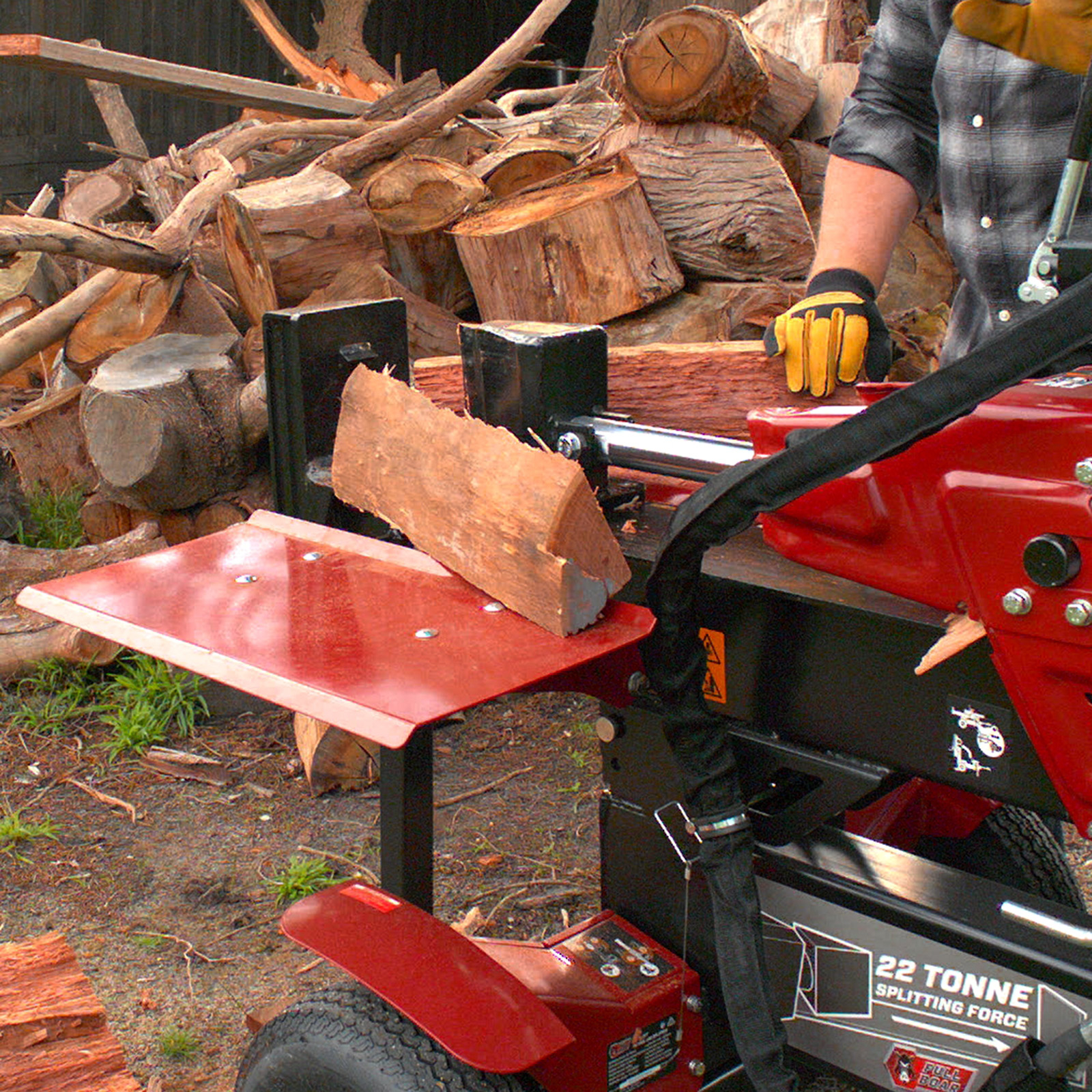 22 Tonne Petrol Log Splitter Full Boar NZ