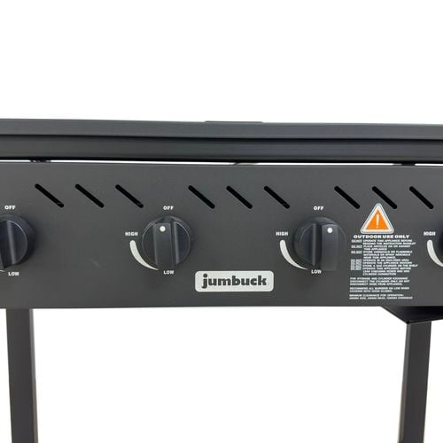 Jumbuck 4 Burner Delta Flat BBQ - Bunnings Australia