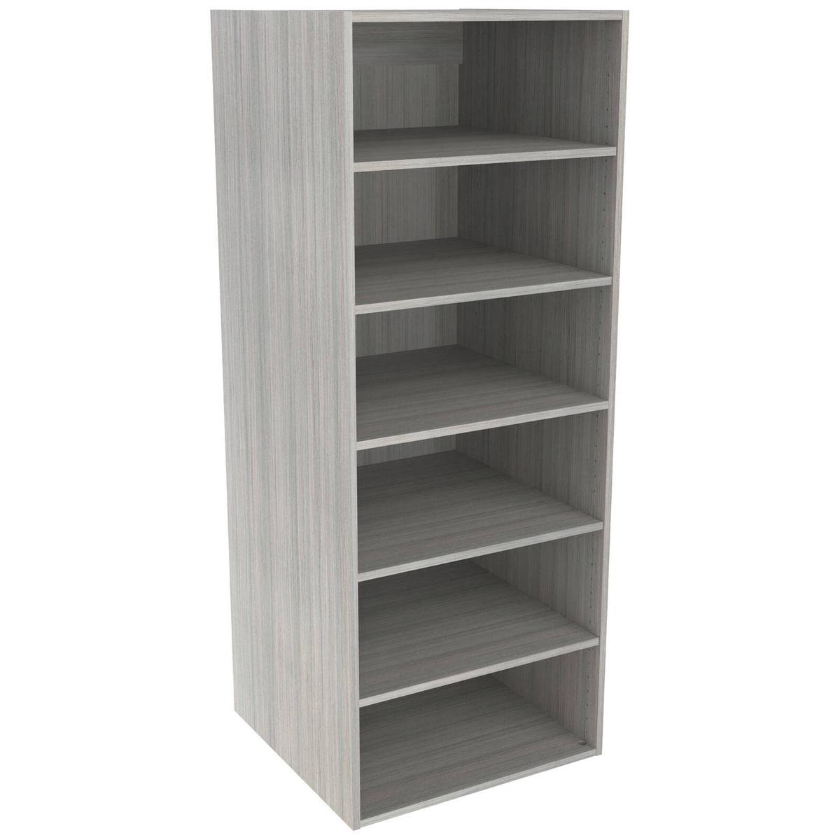 Lugna 1536 x 600 x 580mm Mist Ready to Assemble Robe Insert 5 Shelf ...