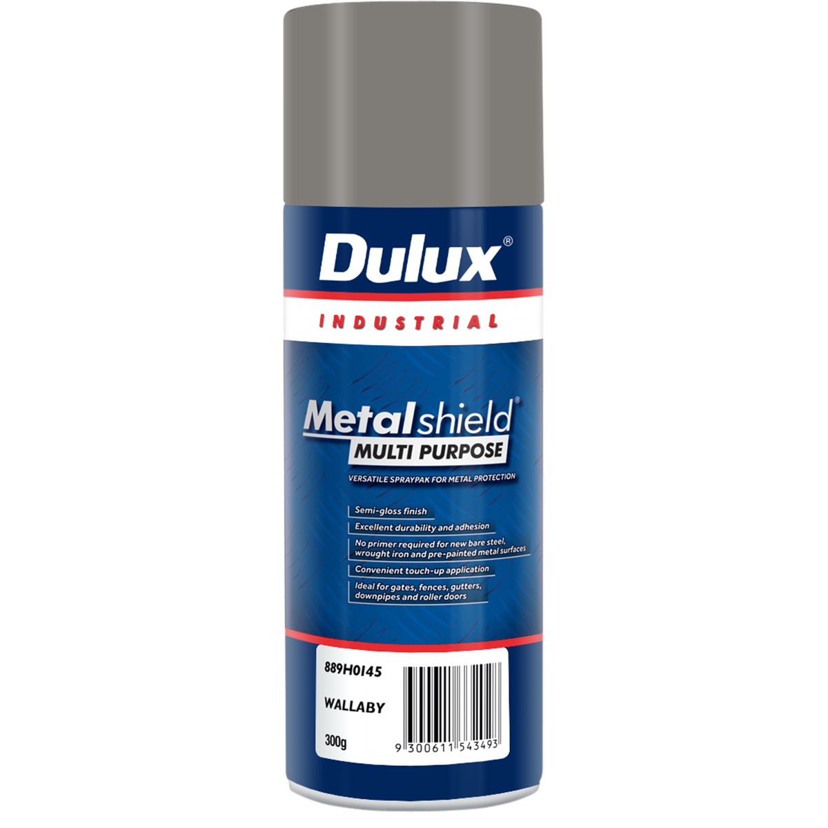 Dulux 300g Metalshield Multipurpose Spray Paint Wallaby - Bunnings ...