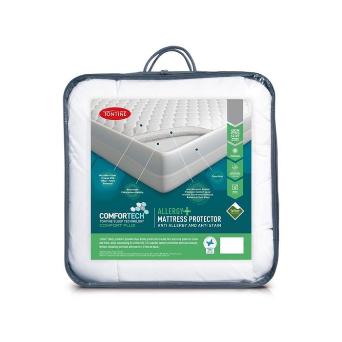 Tontine Comfortech Comfort Plus Queen Bed Anti Allergy Mattress ...