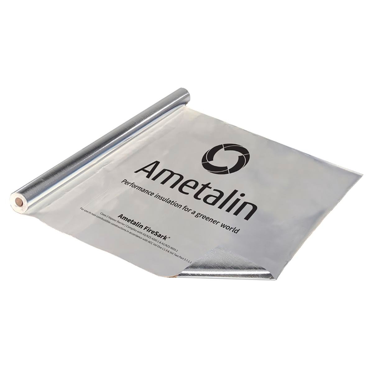 Ametalin 1350mm x 30m FireSark Fire Resistant Reflective Insulation ...