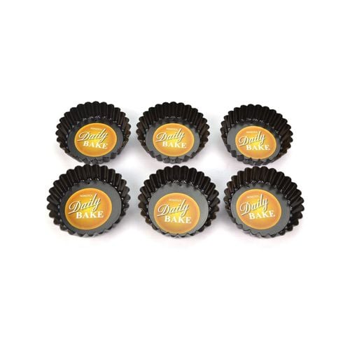Daily Bake 7.5cm X 2xcm Non Stick Mini Quiche Pan Set Of 12 - Bunnings ...