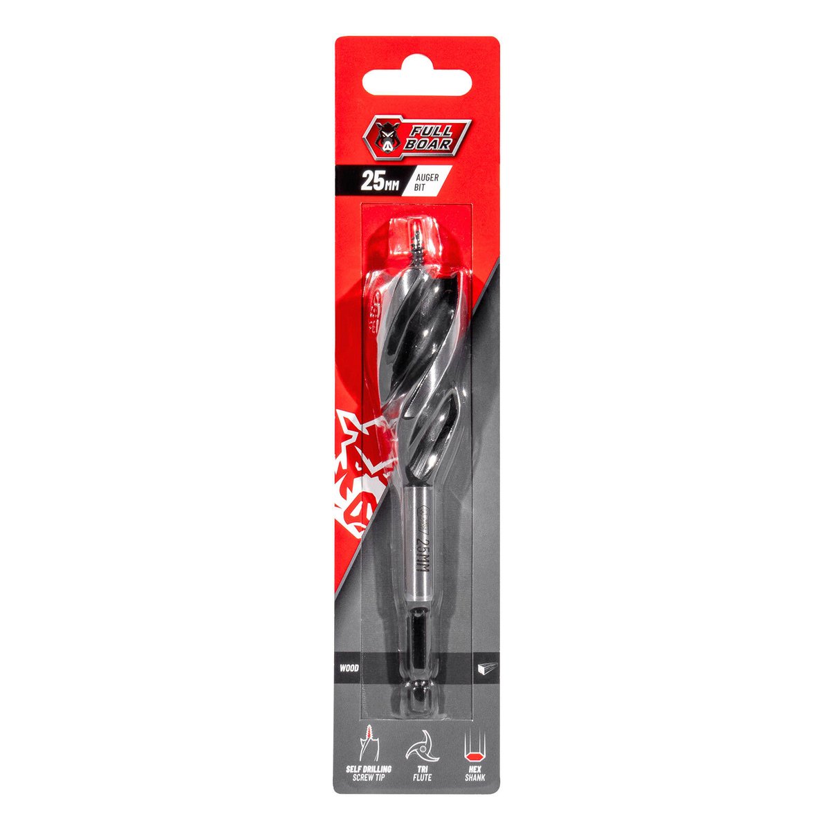 Full Boar 25mm Auger Bit FAB-25 - Bunnings New Zealand