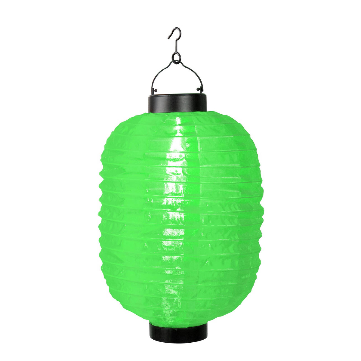 Click 38cm Green Solar Powered LED Lantern Light - Bunnings New Zealand