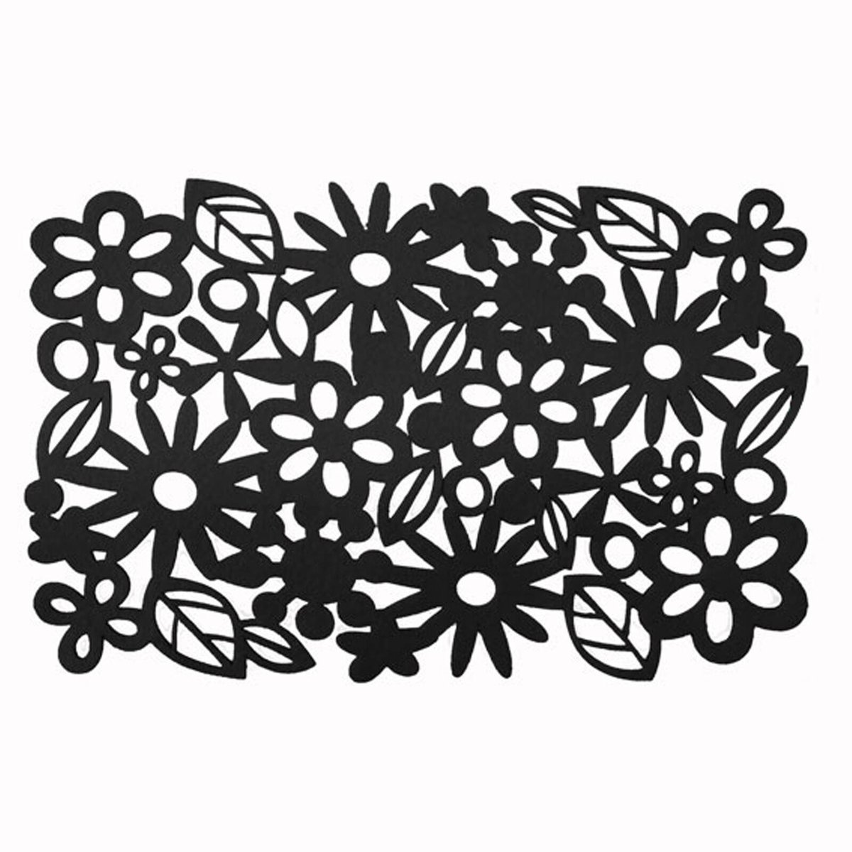 Choice Set of 4 Felt Rectangular Table Placemats Black - Bunnings Australia