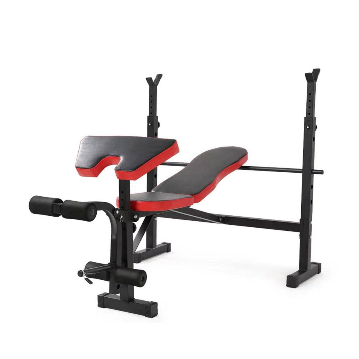 Adjustable Weight Bench Press Multi Station Fitness 8 in 1 Home Gym ...