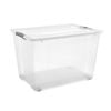 All Set 90L Clear Modular Storage Container - Bunnings Australia