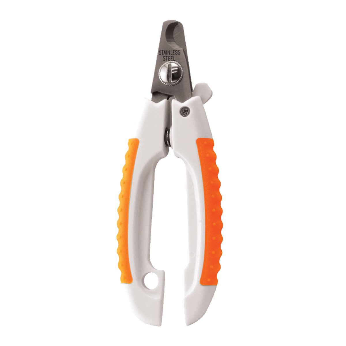 Wahl Nail Clipper Soft Grip Handle for Dogs White Orange Large ...