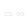 Pinnacle 8mm 5/16" x 25m White Plastic Chain - Bunnings Australia