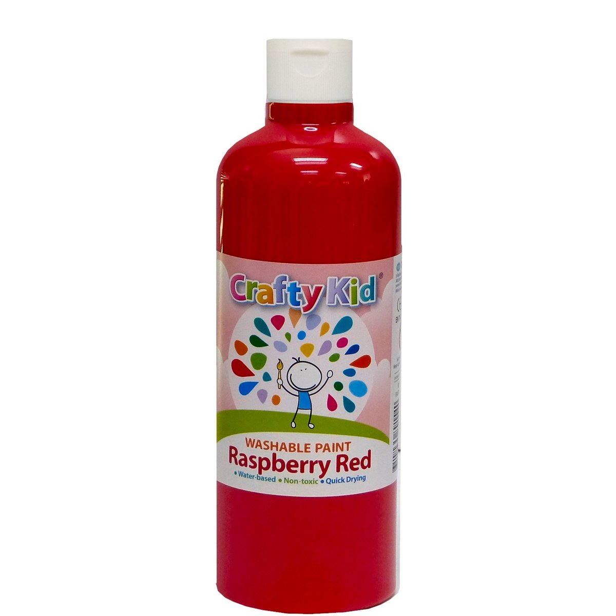 Boyle 500ml Raspberry Red Crafty Kid Washable Paint - Bunnings Australia