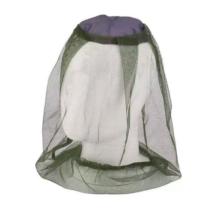 2pcs Mosquito Fly Head Net Bee Outdoor Fishing Insect Mesh Hat Mozzie ...