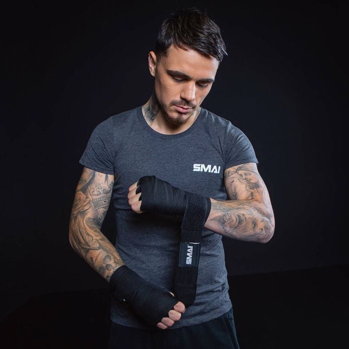 SMAI Red Boxing Hand Wraps 180 inch - Red - Bunnings Australia