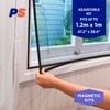 Permastik 1.2 x 1m Black Magnetic Insect Screen Kit - Bunnings Australia