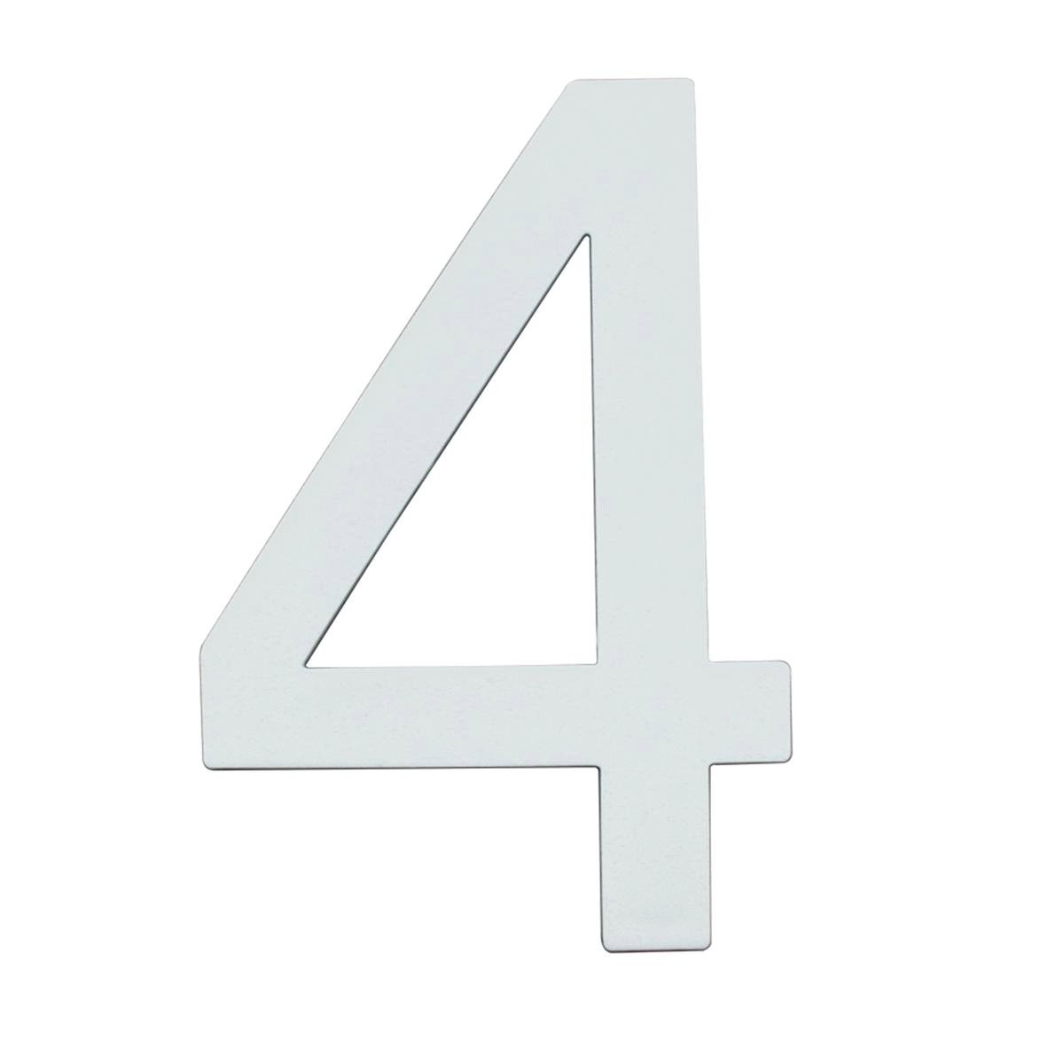 Sandleford 90mm Glow In Dark Acrylic House Number 4 - Bunnings Australia