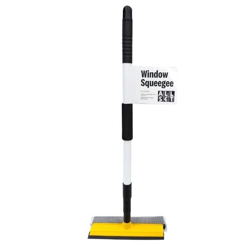 All Set 1.5m Yellow Telescopic Window Squeegee - Bunnings New Zealand