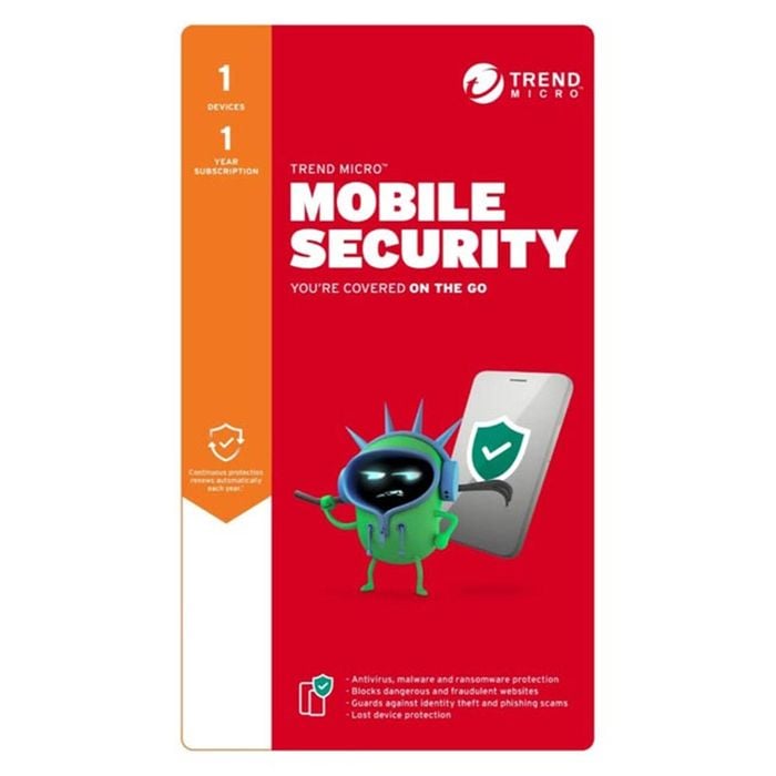 Trend Micro Mobile Security 1 Device 1 Year - Bunnings Australia
