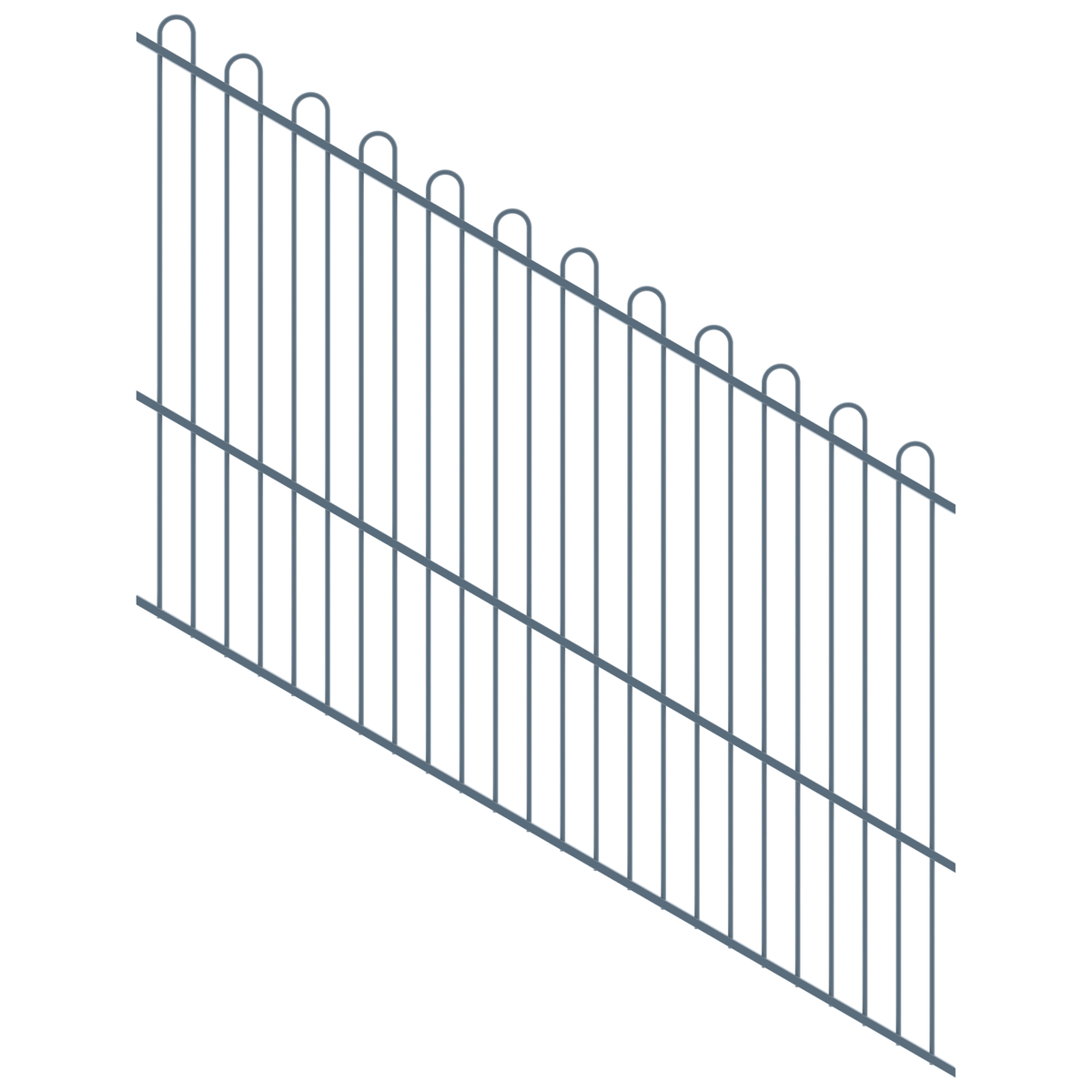 ProtectorAl 1201-2400W x 1800H Deep Ocean Loop Top Pool Fence Panel ...