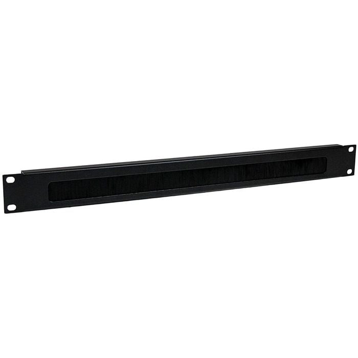 StarTech.com 1U Brush Strip Horizontal Server Rack Cable Management ...