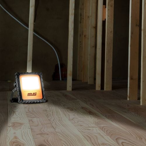 Arlec 20W 1400lm Rechargeable LED Work Light - Bunnings Australia