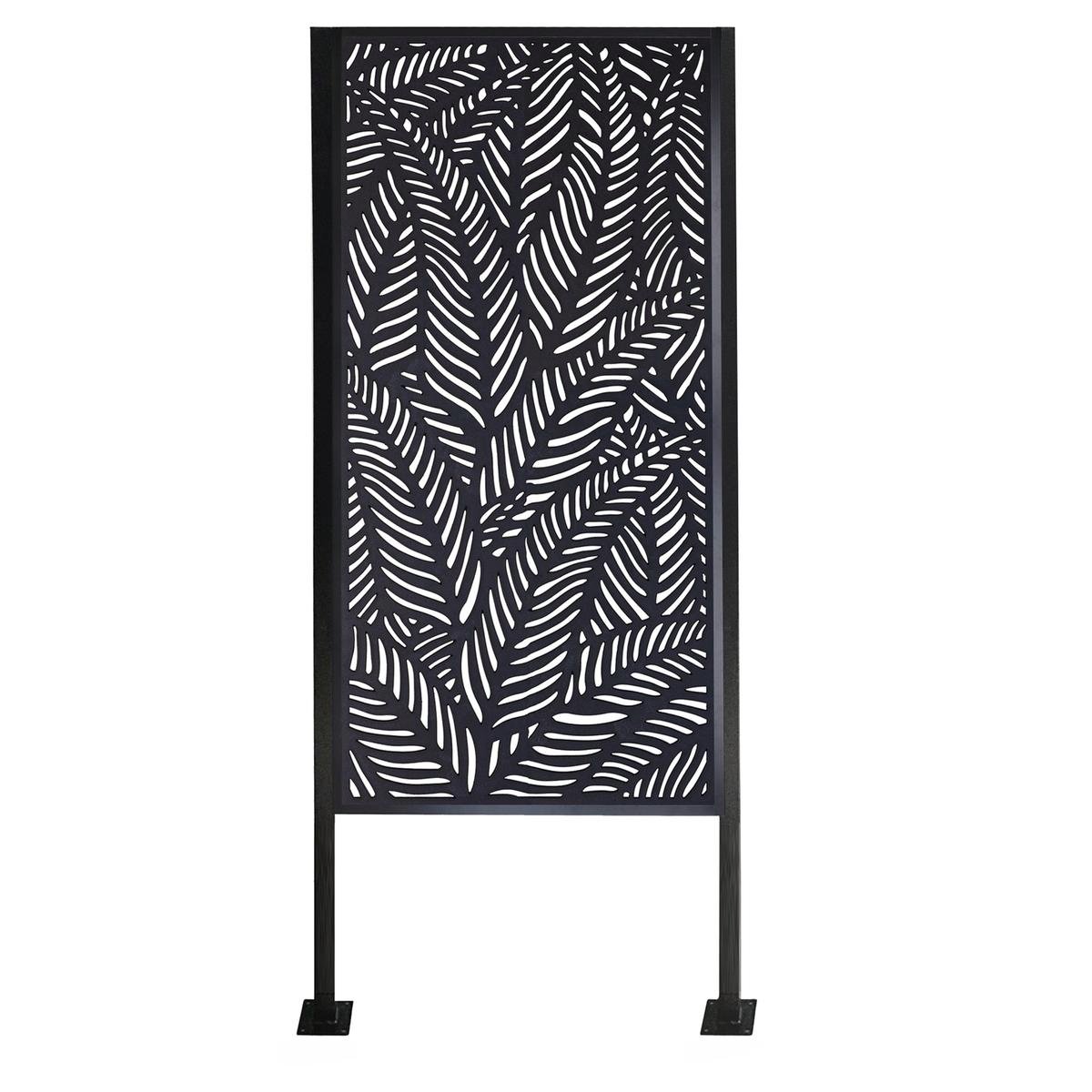 Matrix 1800 x 900 x 7mm Charcoal Fern Jack In-Ground Screen Kit ...