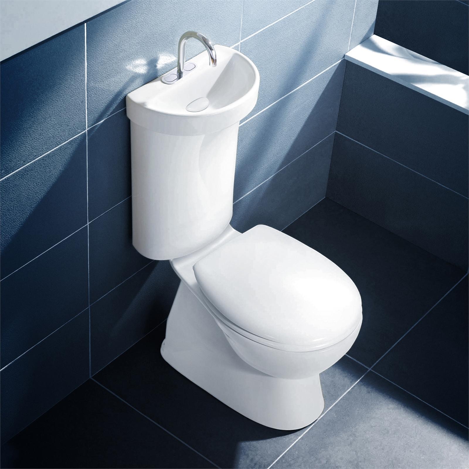 Caroma Profile 5 Deluxe P Trap Toilet Suite WELS 5 Star 4.5L Full Bunnings Australia