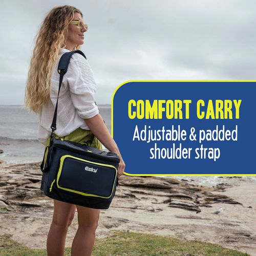 Esky 30 Can Navy Xpand Premium Soft Cooler - Bunnings Australia