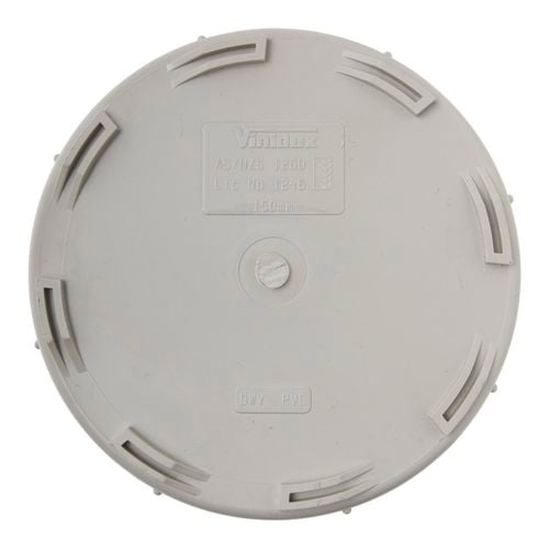 Marley Vinidex 150mm White PVC Access Cap - Bunnings New Zealand