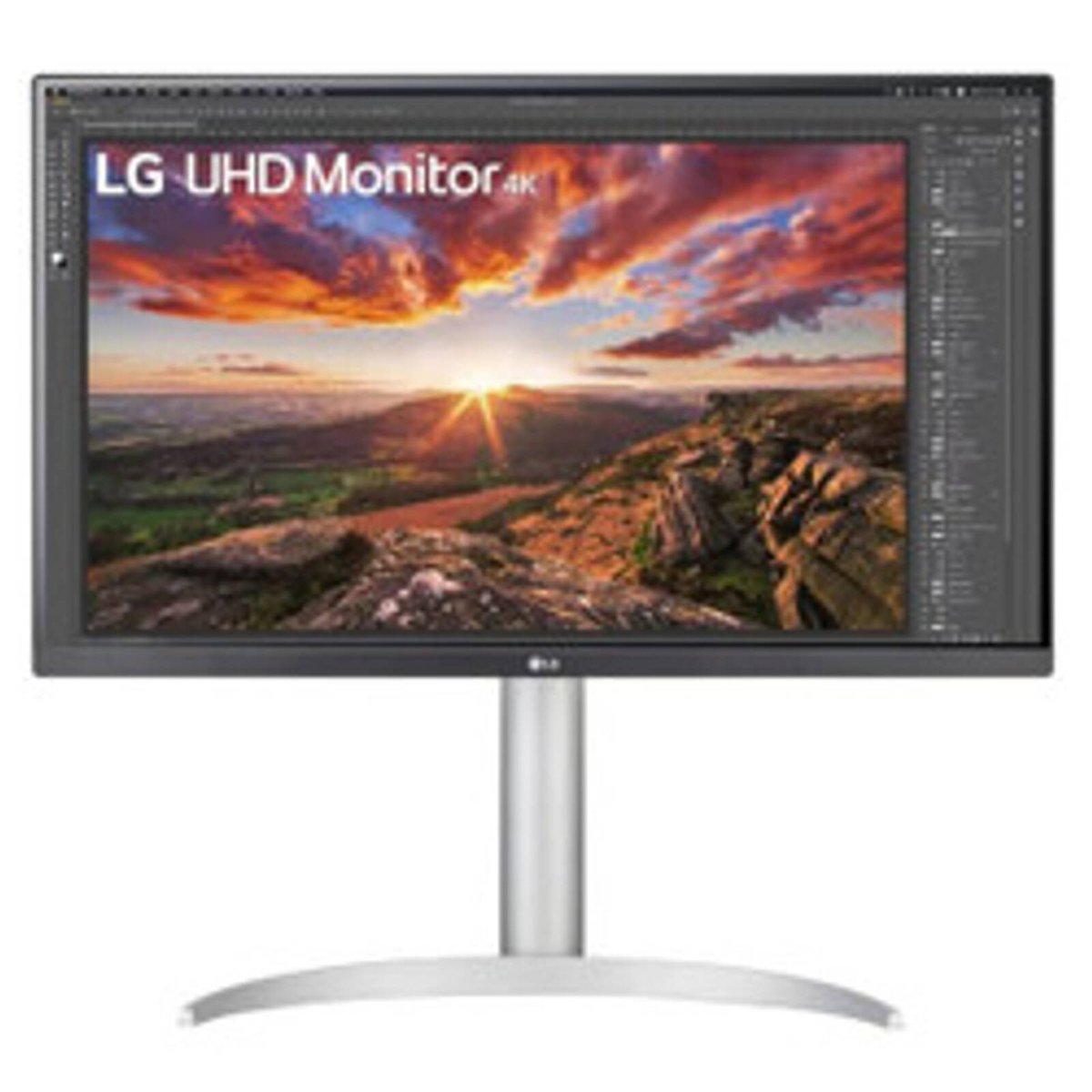 LG 27' IPS 5ms 4K UHD HDR400 FreeSync, Borderless Monitor w/ArcLine HAS ...