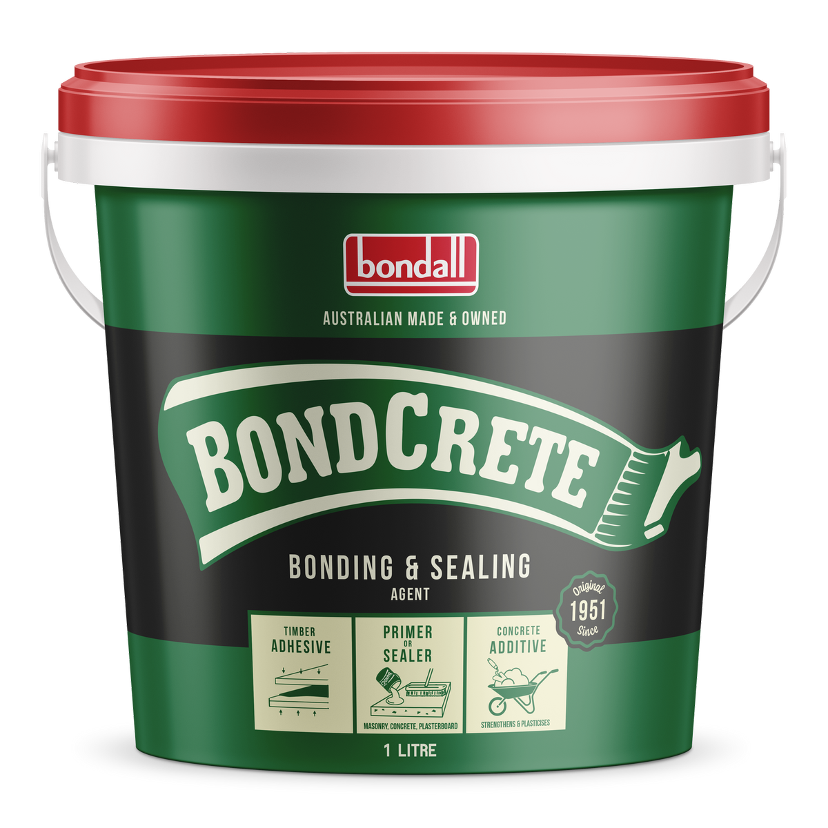 Bondall 1L BondCrete Cement Additive - Bunnings New Zealand