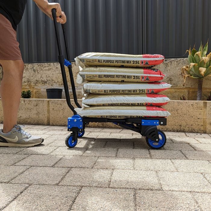 Easyroll 70-120kg 2 In 1 Folding Hand Trolley - Bunnings Australia