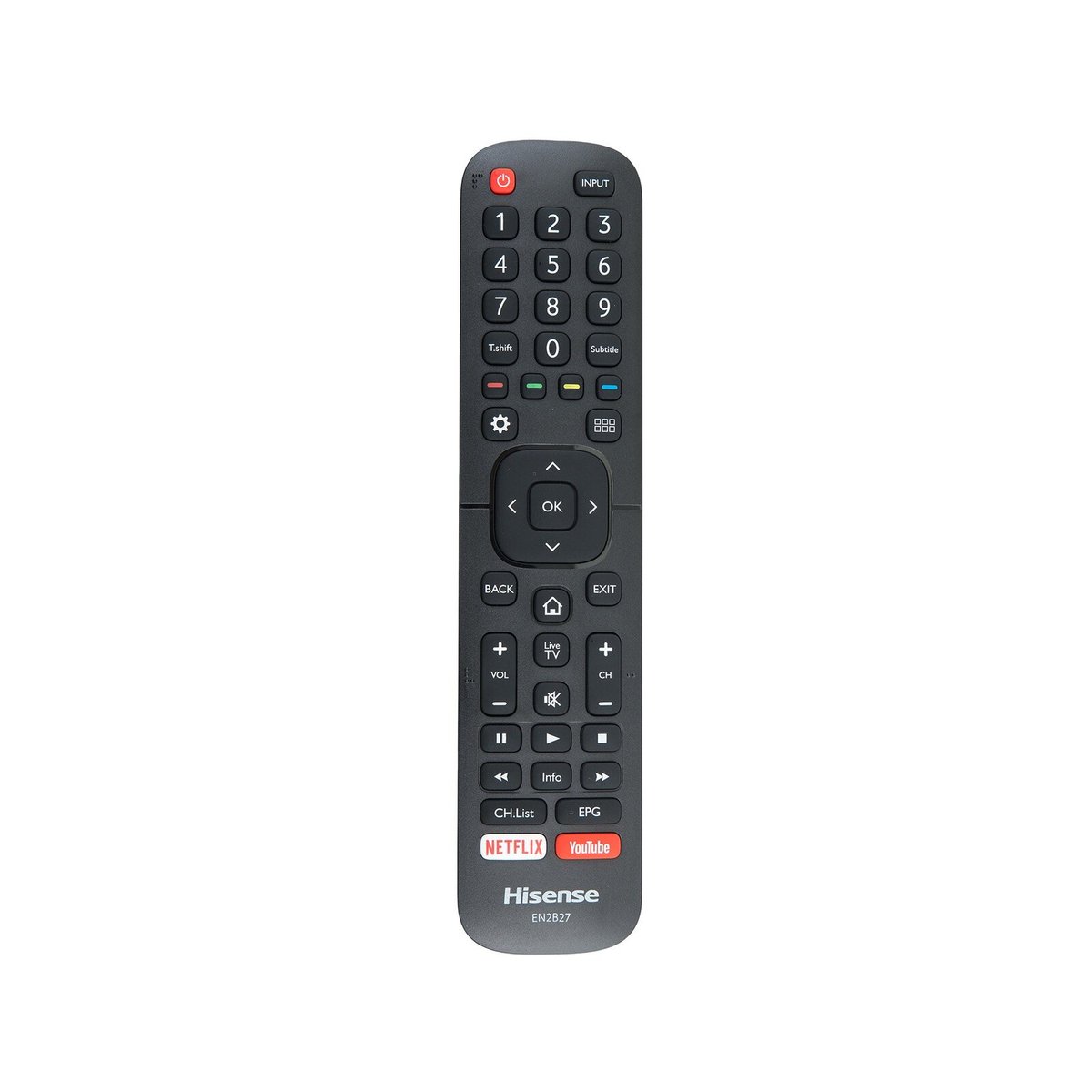 Genuine Hisense TV Remote Control T178581 EN2B27 - Bunnings Australia