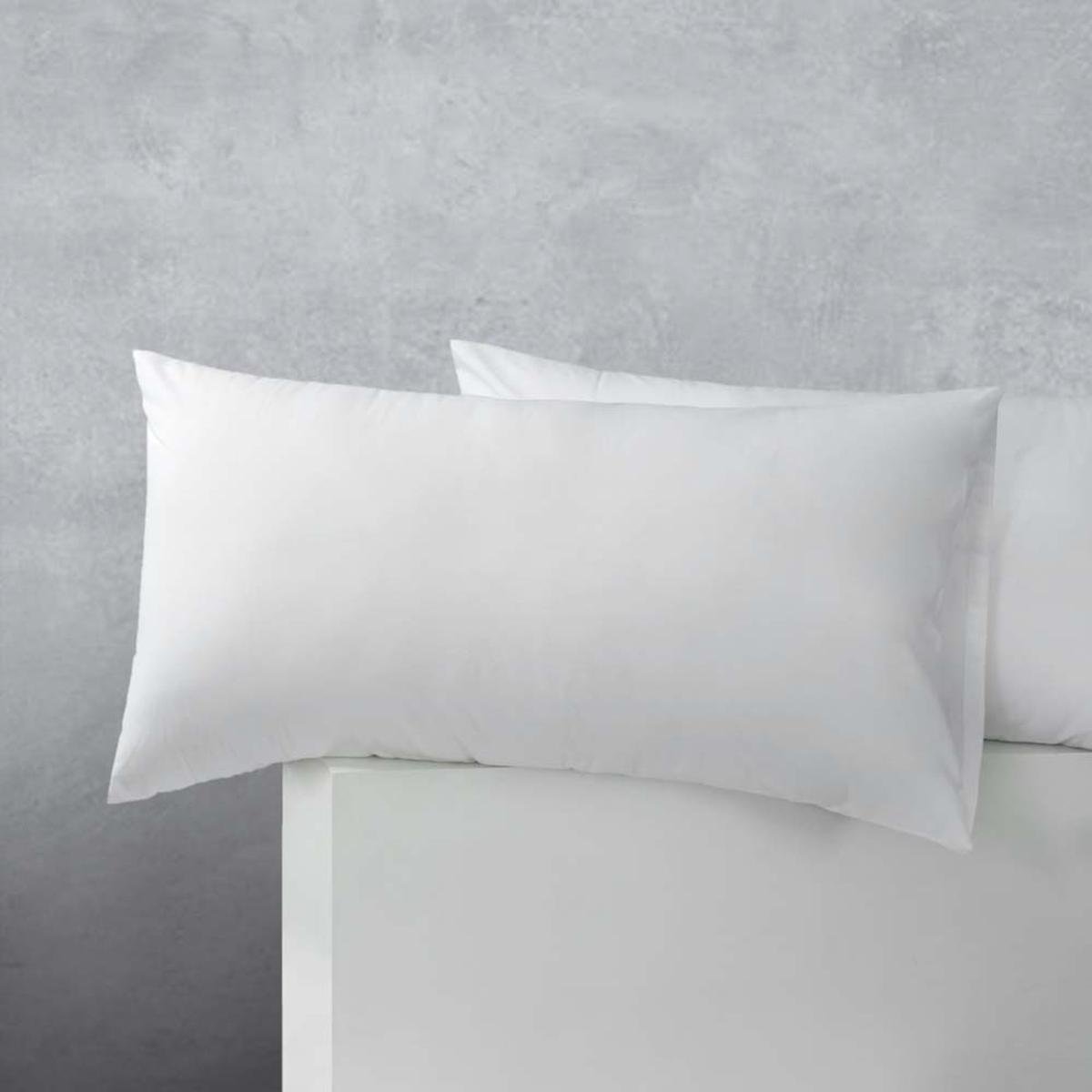 Accessorize Bedroom Collection 50cm x 90cm White King Cotton Polyester ...