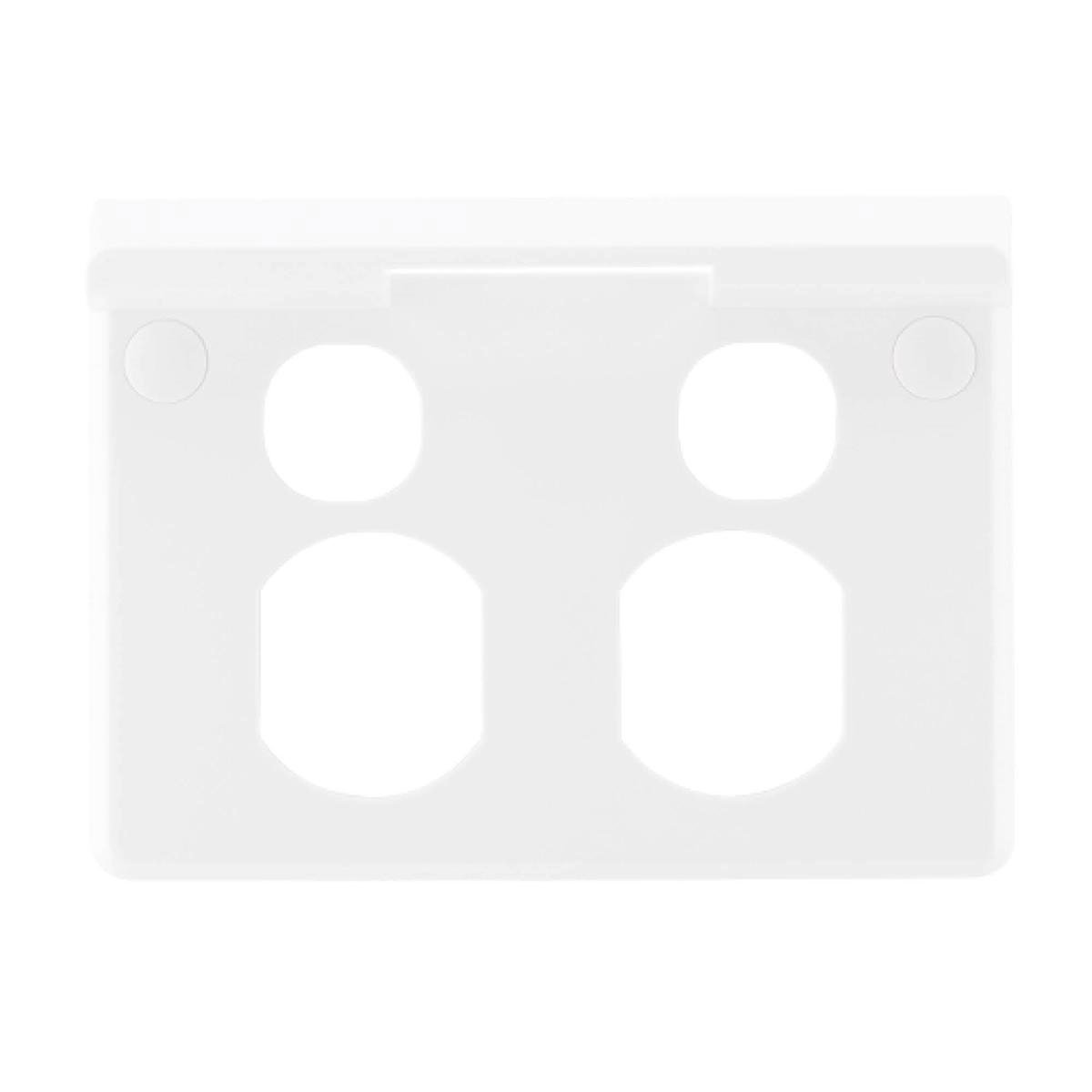 Deta X6 Clip On Cover With Shelf For Double Power Point - Bunnings ...