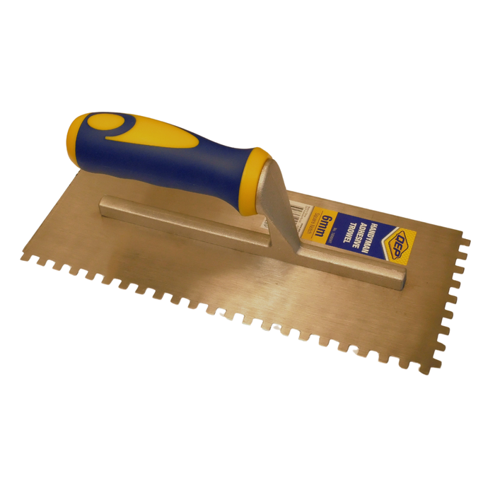 QEP 6mm Square Notch Handyman Adhesive Trowel - Bunnings Australia