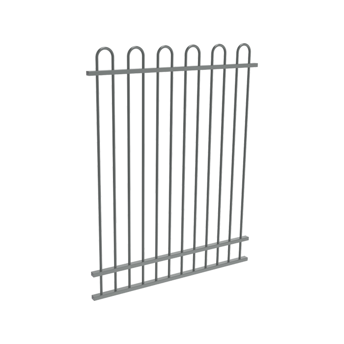ProtectorAl 350 - 1200 x 1500mm Monument Aluminium Loop Top Pool Fence ...