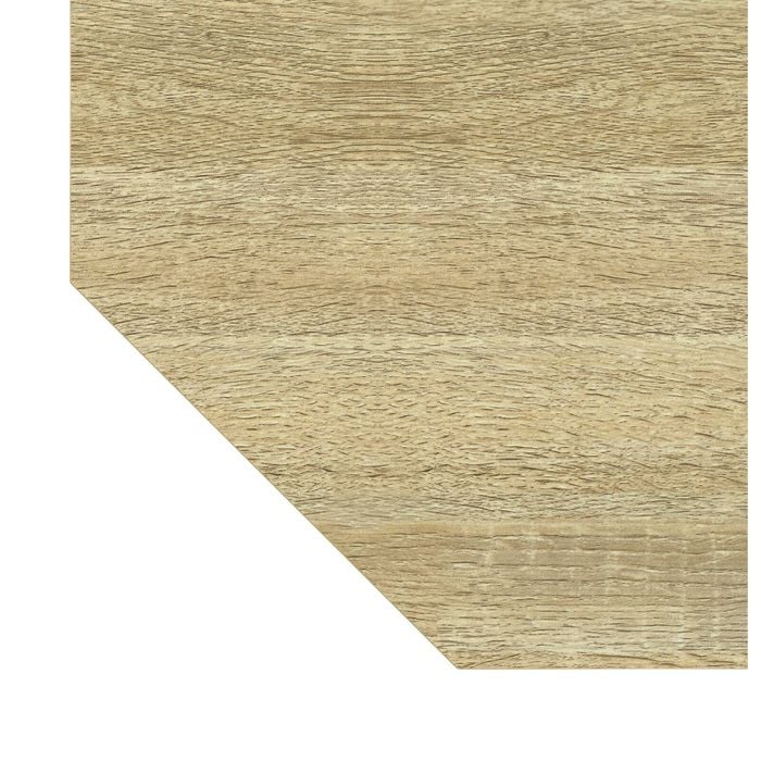 Flexi Storage Decorative Shelving Oak Hexagonal Corner Floating Shelf ...