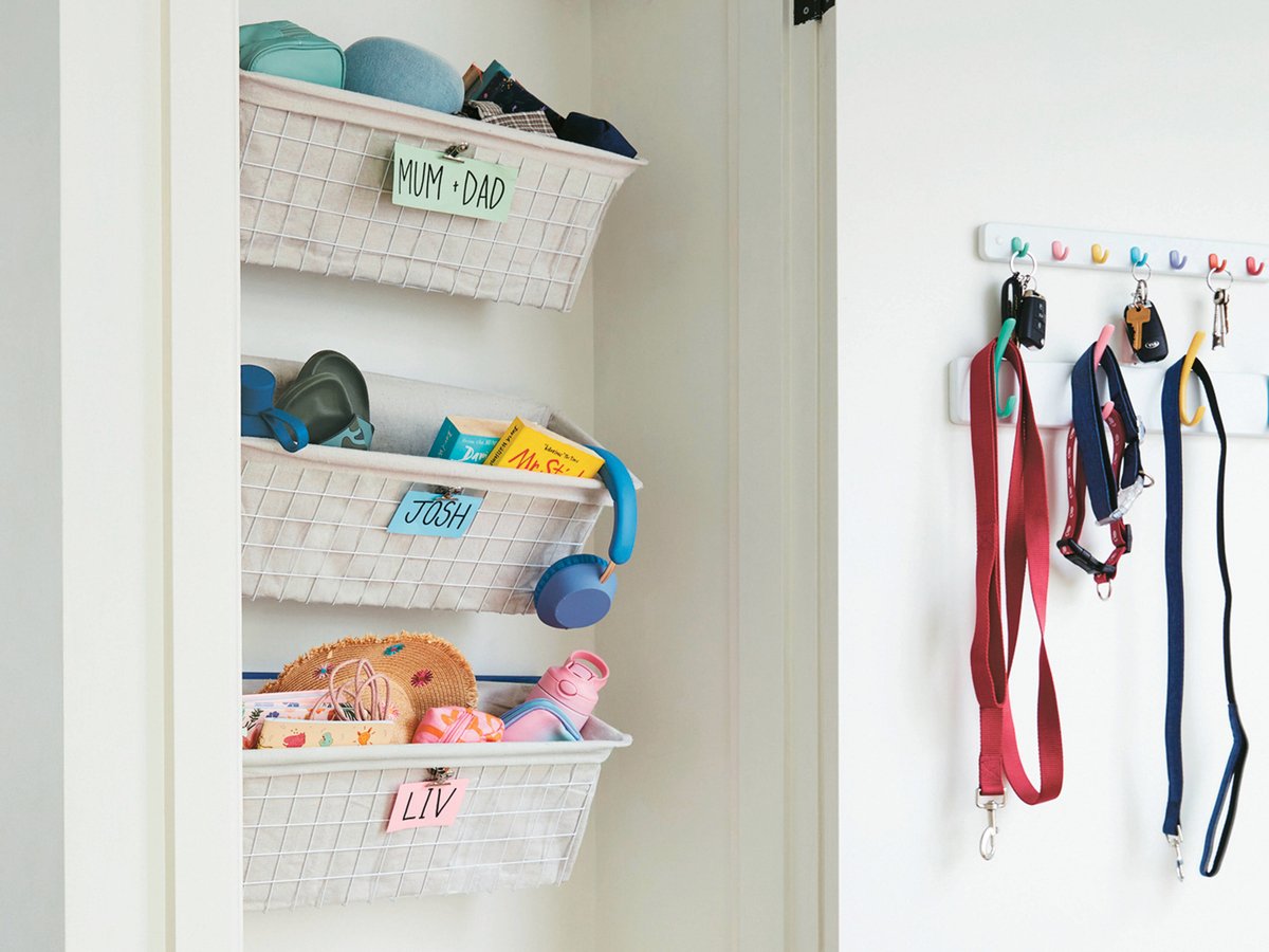 Hall Closet Makeover To Bust Clutter - Bunnings Australia