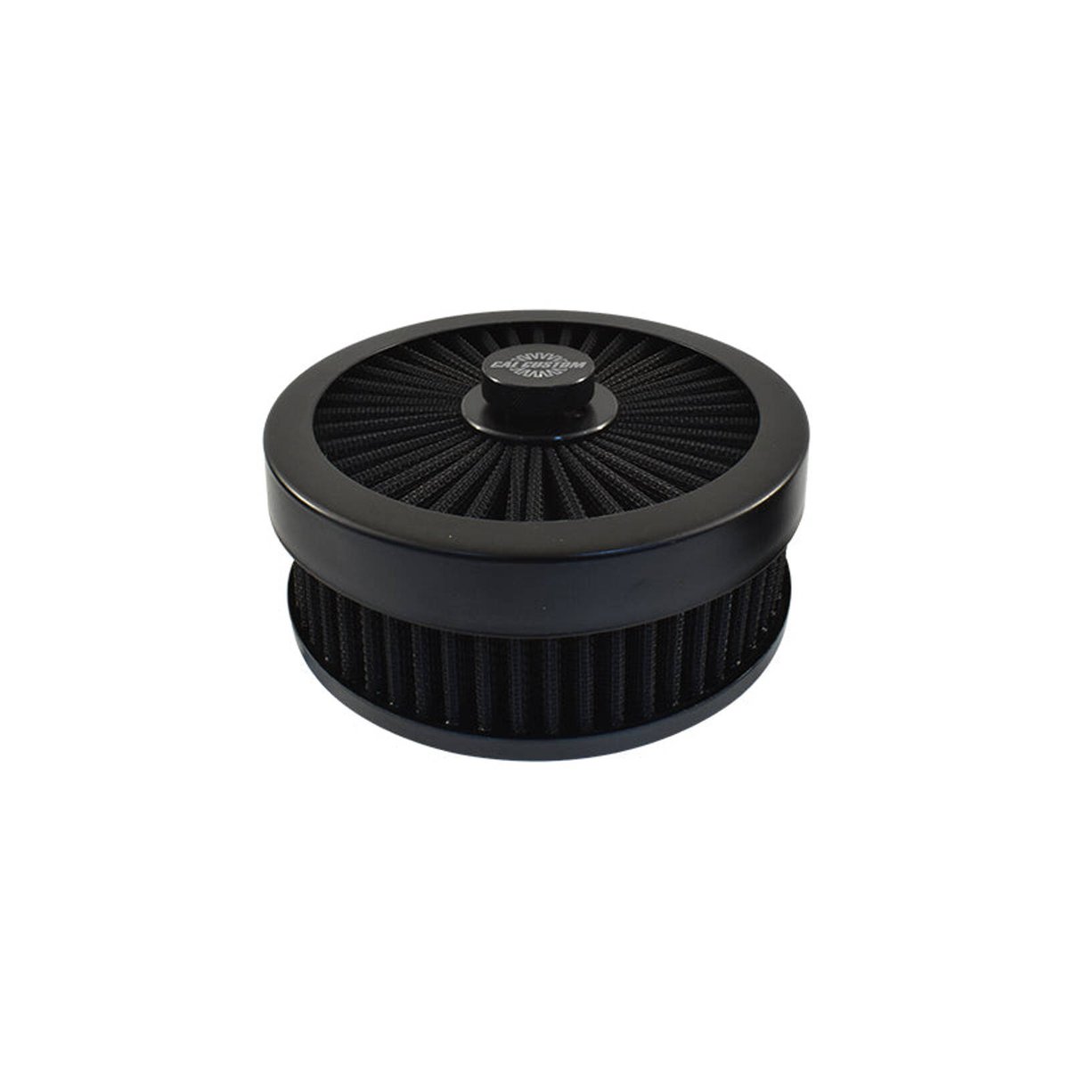 MaxiFlow Air Cleaner Assembly 6-3/8" x 2", Black Filter Element ...