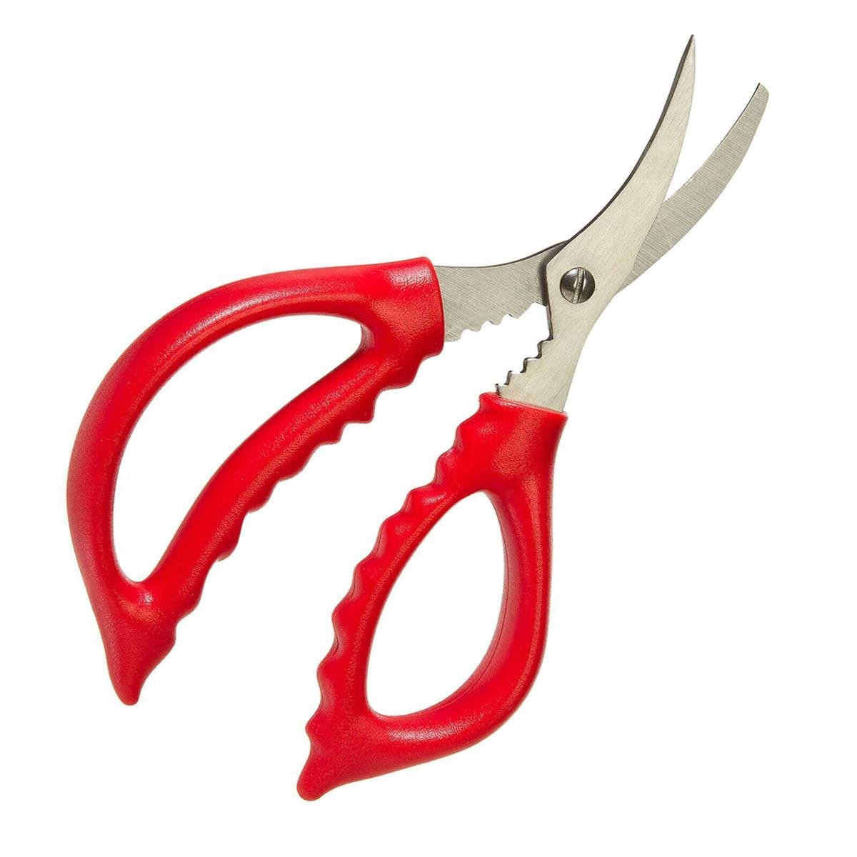 Progressive 22cm Prep Solutions Seafood Scissors Shears - Red ...