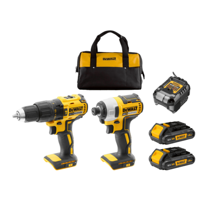 DeWALT 2 Piece 18V Brushless Combo Kit DCK2060S2-XE - Bunnings New Zealand