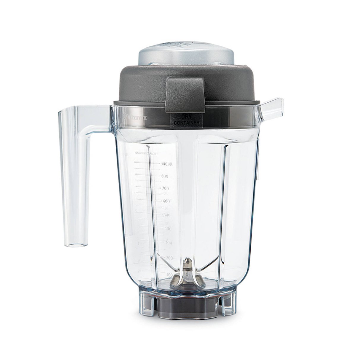Vitamix Dry Blending Container 0.9L/33cm w/ Lid - Black/Clear ...