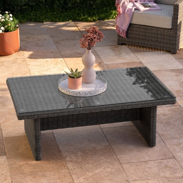 Mimosa Savannah Wicker Coffee Table - Bunnings Australia