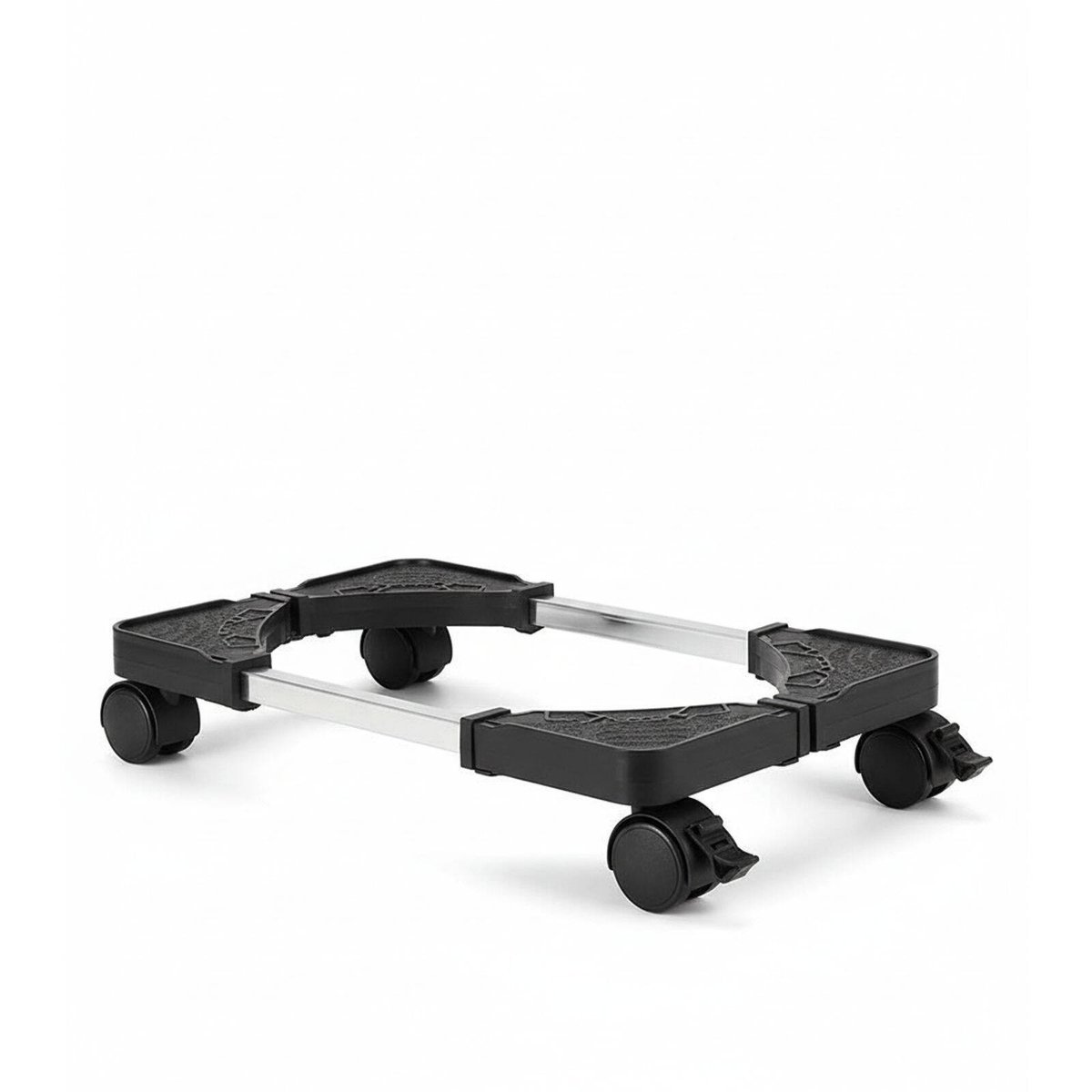Mobile CPU Bracket, Adjustable Computer Tower, Rolling 4 Casters Black ...