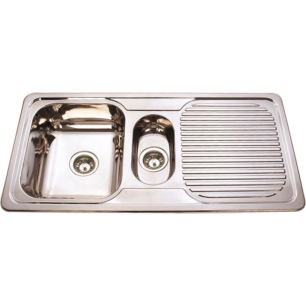 Sinx 1020 x 500mm Double Bowl Sink Insert - Bunnings New Zealand